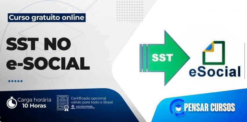 CURSO GRATUITO de SST no E-social